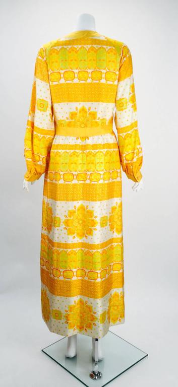 Jim Thompson Golden Yellow Thai Silk Dress, 1960s at 1stDibs | yellow ...