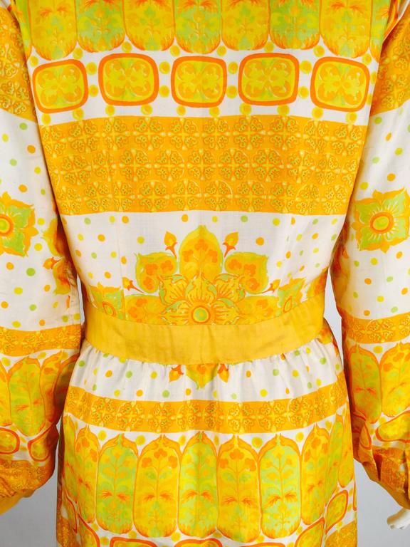Jim Thompson Golden Yellow Thai Silk Dress, 1960s at 1stDibs | yellow ...
