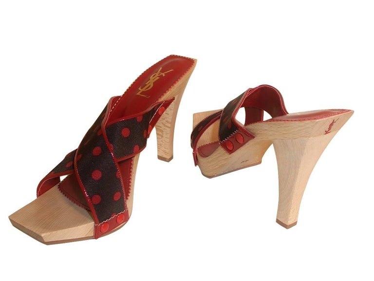 New Tom Ford for Yves Saint Laurent YSL Heels Sz 40 For Sale at 1stDibs ...