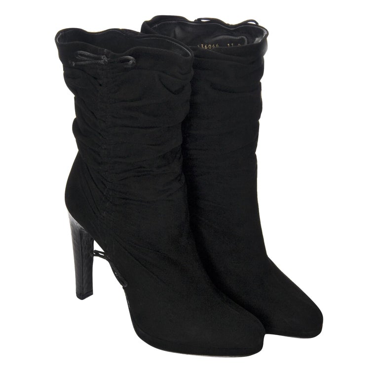 New Tom Ford For Gucci Final Collection Python Suede Boots Sz 11 For ...