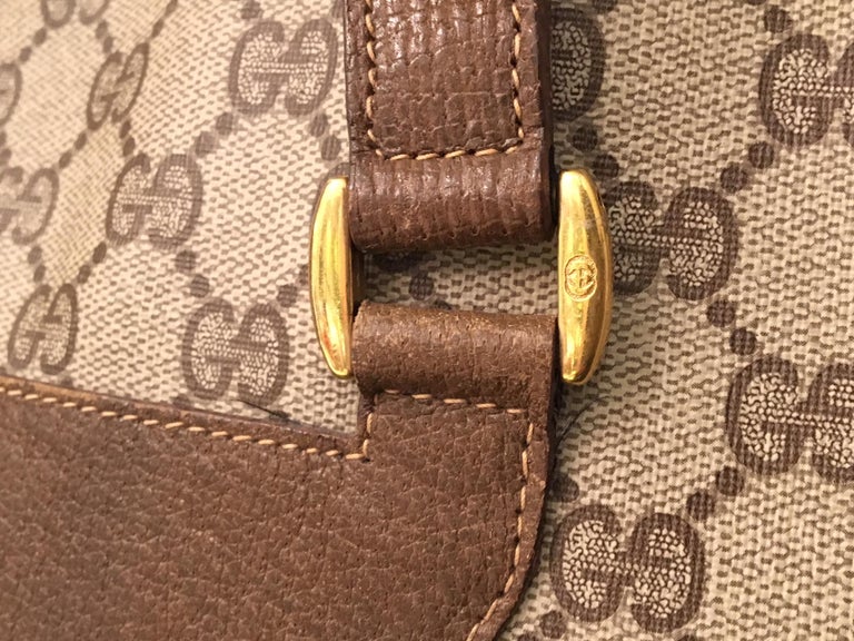 Large Gucci Classic Monogram "GG" Shoulder Tote For Sale at 1stDibs ...