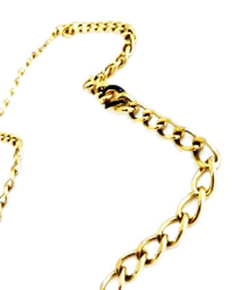 Christian Dior 1980s Vintage Gold Plated Large Chunky Chain at 1stDibs ...