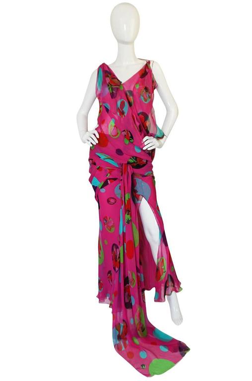Spring 2004 Runway Pink John Galliano for Dior Dress at 1stDibs | john ...