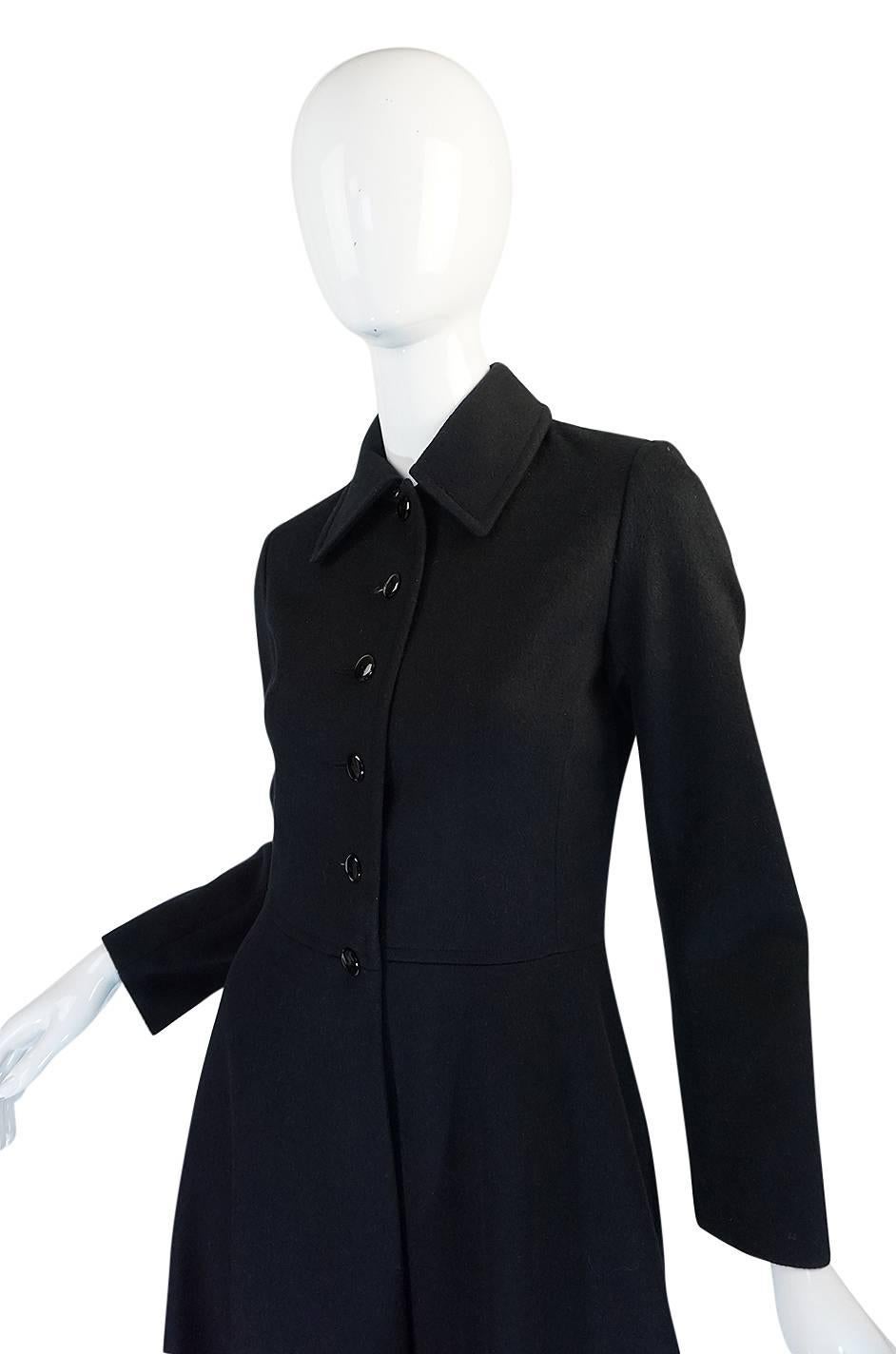 1970s Documented Yves Saint Laurent "Coachman" Coat at 1stDibs ...