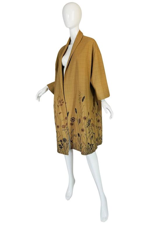 S/S 2005 Marni Runway Embroidered Duster Coat at 1stDibs