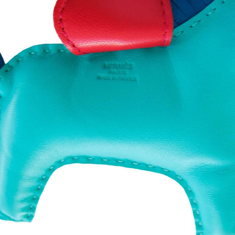 Hermes Lagoon Lagon Rodeo Bag Charm MM For Birkin Kelly Bag at 1stDibs ...