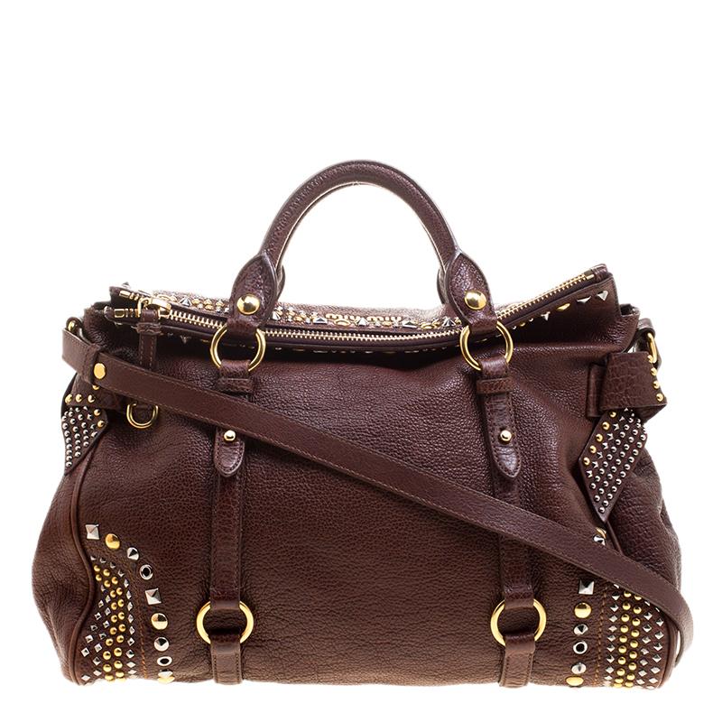 Miu Miu Studded Bag - 4 For Sale on 1stDibs | miu miu Miu Miu Studded Bag - 4 For Sale on 1stDibs | miu miu