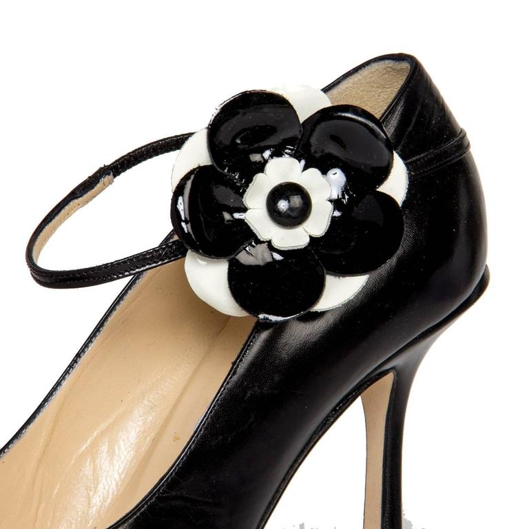 Jimmy Choo Black Patent Stiletto Pumps For Sale at 1stDibs