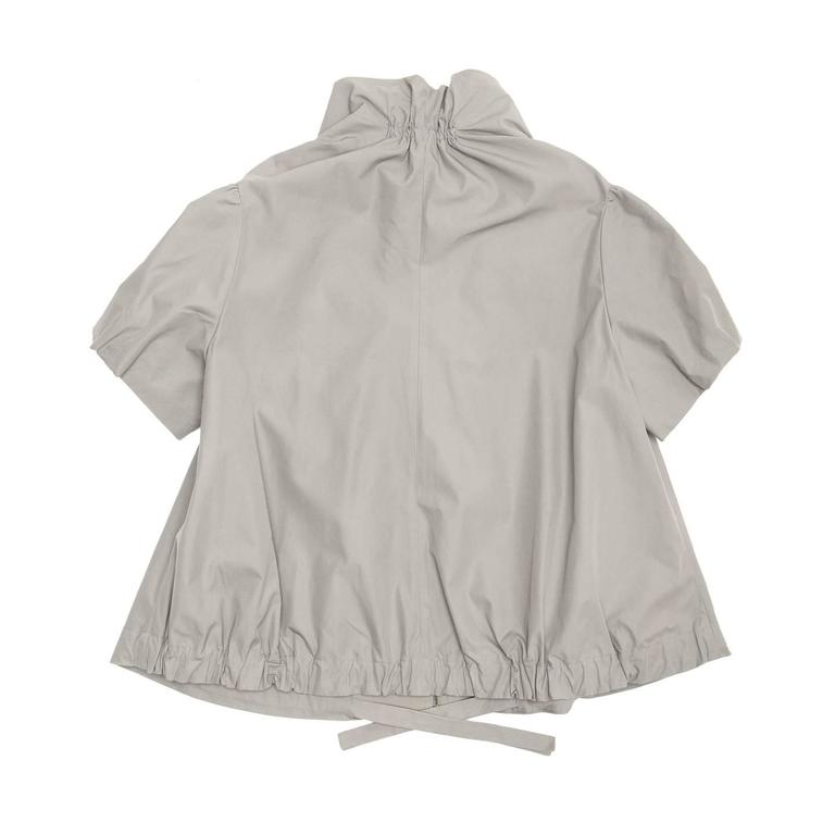 Marni Grey Cropped Trapeze Jacket For Sale at 1stDibs | trapeze jackets ...