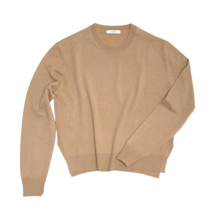 Celine Camel Cashmere Sweater at 1stDibs | celine cashmere sweater ...