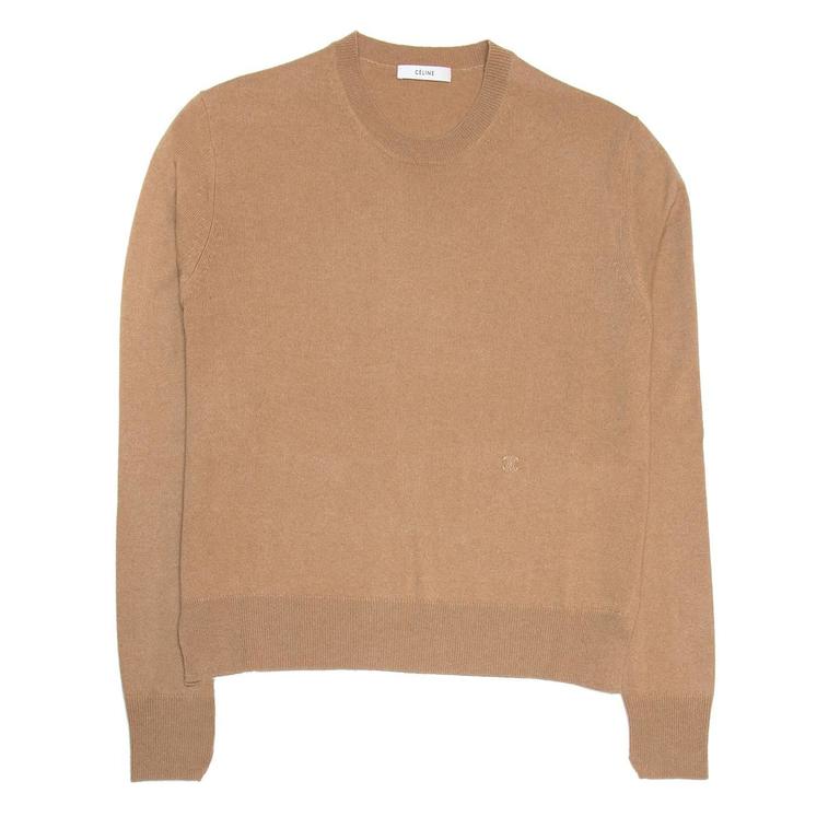 Celine Camel Cashmere Sweater at 1stDibs | celine cashmere sweater ...