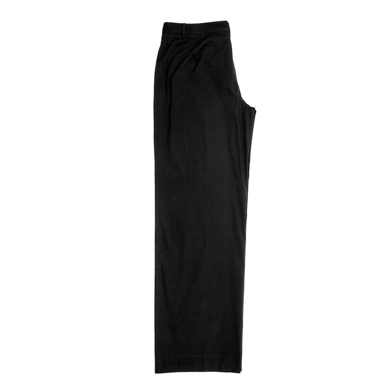 Prada Black Classic Slacks For Sale at 1stDibs