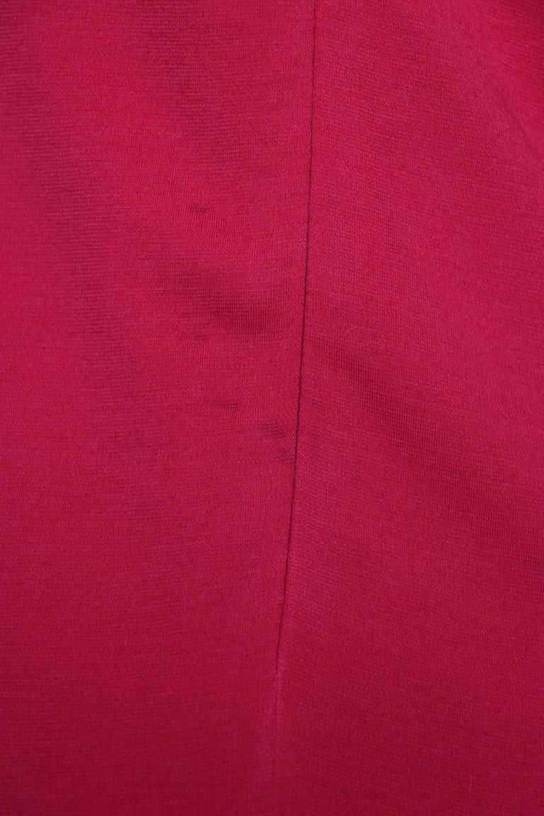 A 60s Vintage Pierre Cardin Red Space Age Dress at 1stDibs | red cardin ...