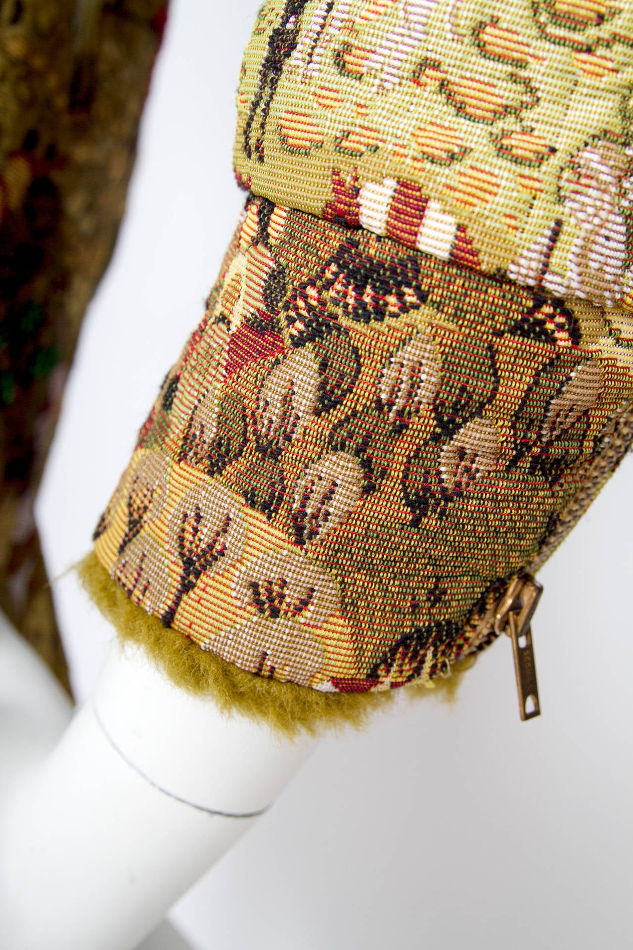 1950s Embroidered Avant Garde Tapestry Jacket by Lilli Ann at 1stDibs