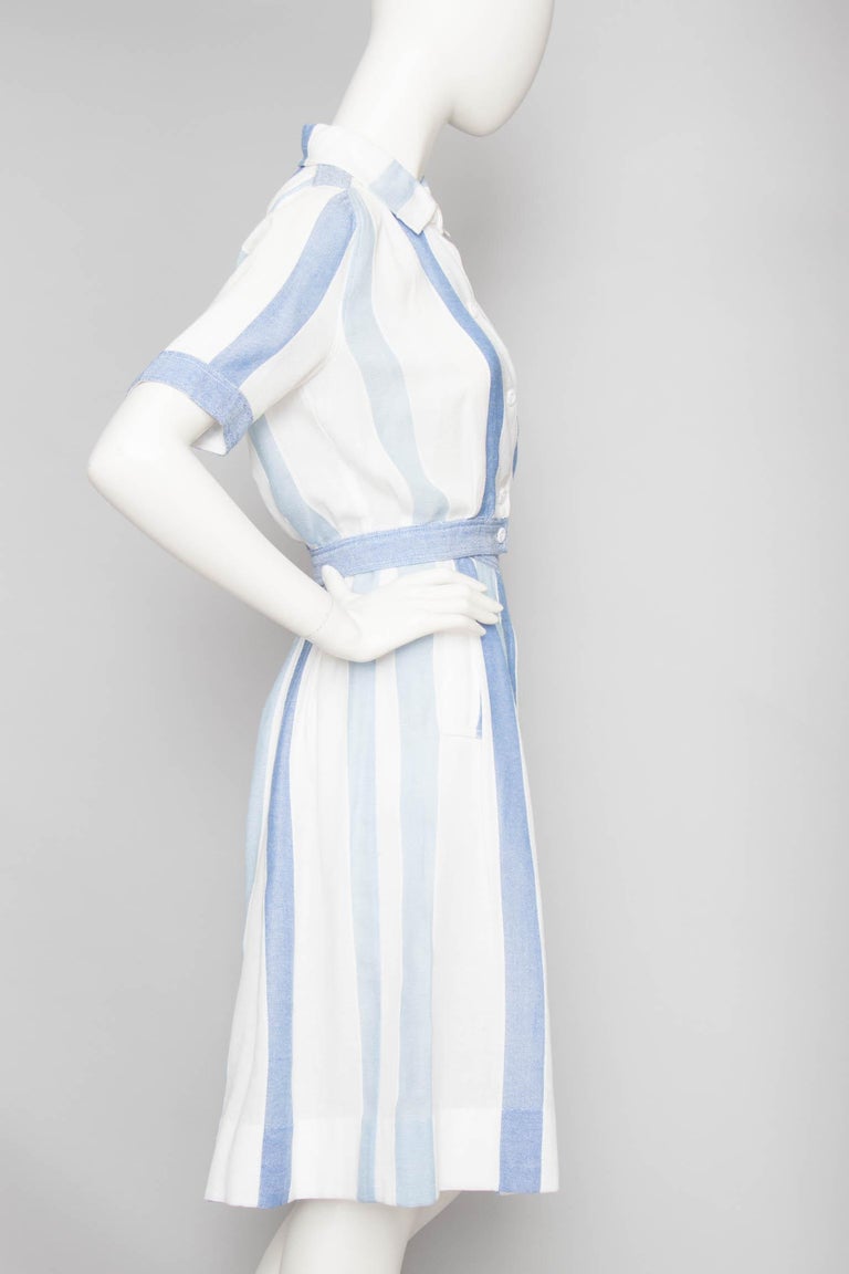 A 1960s Vintage Courrèges Cotton Two-piece Ensemble at 1stDibs | two ...