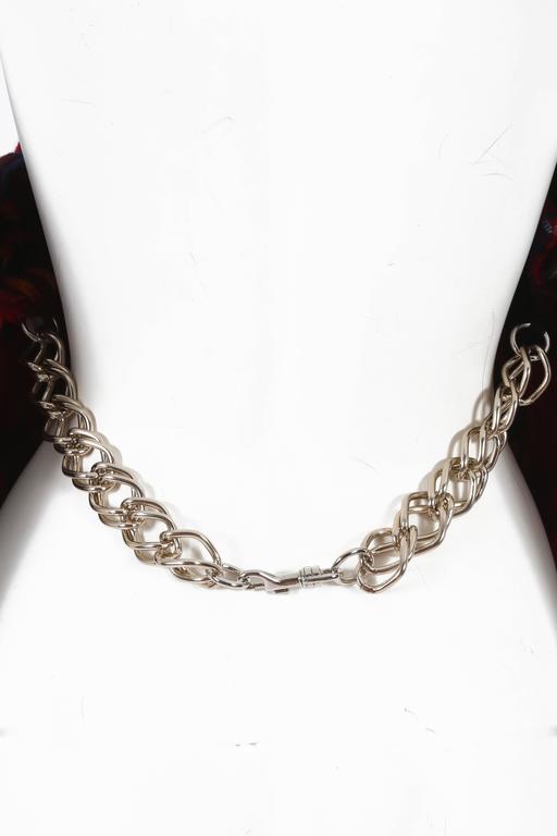 Comme des Garcons Plaid Gilet With Metal Chain Closure, circa 2000 For ...