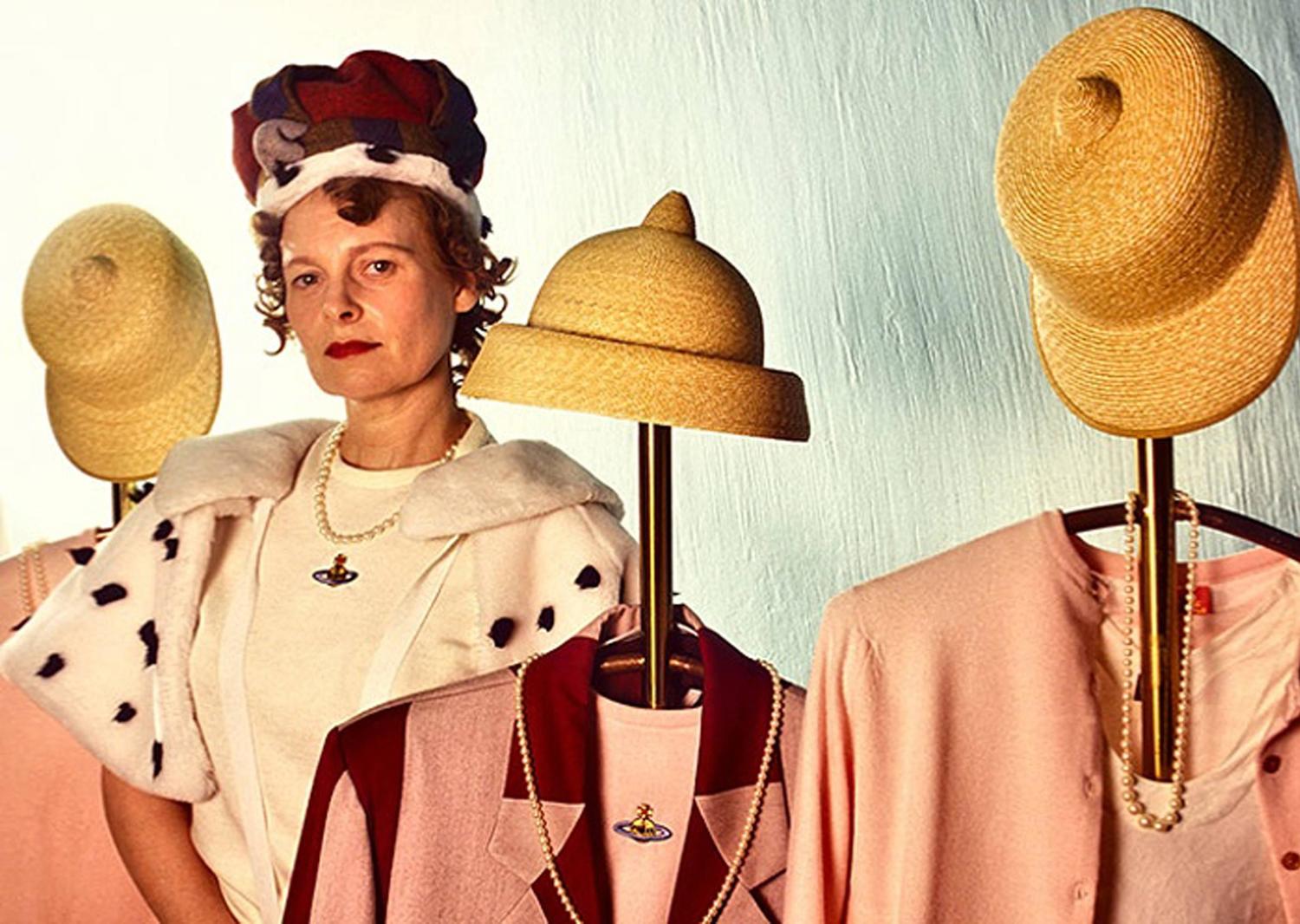 Vivienne Westwood 'Mini-Crini' straw bowler hat, circa 1985 For Sale at ...