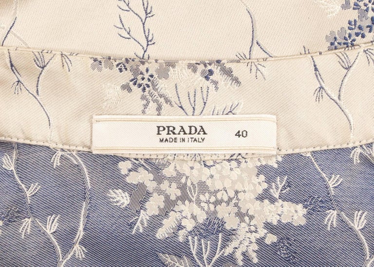 Prada Spring-Summer 1997 cheongsam style brocade evening dress at ...