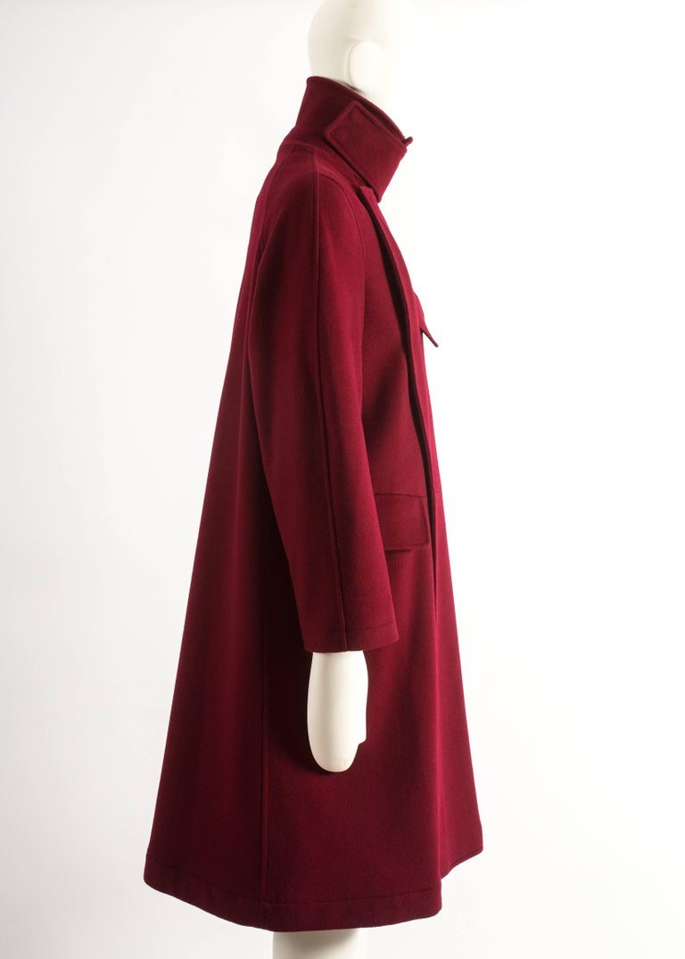 E. Tautz Autumn-Winter 2014 Men's red overcoat For Sale at 1stDibs ...