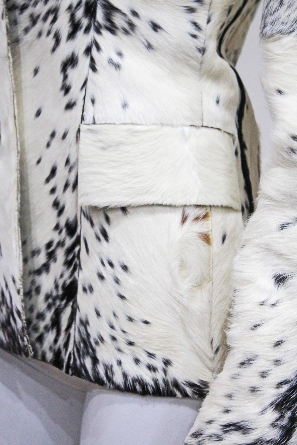 Gucci by Tom Ford goat hair blazer jacket, c. 1999 For Sale at 1stdibs