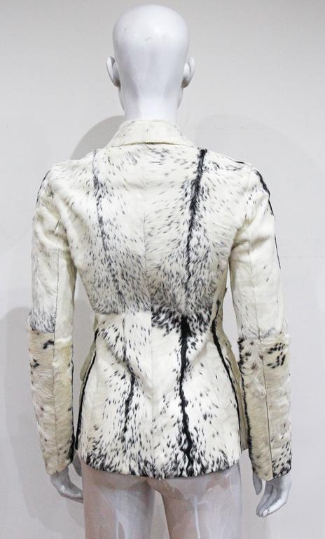Gucci by Tom Ford goat hair blazer jacket, c. 1999 For Sale at 1stDibs