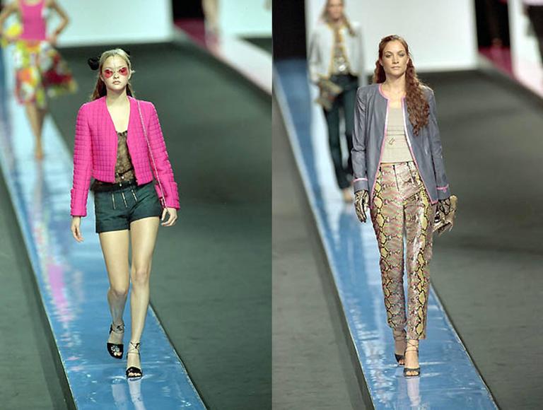 Chanel python hot pants, c. 2000 at 1stDibs | chanel python pants
