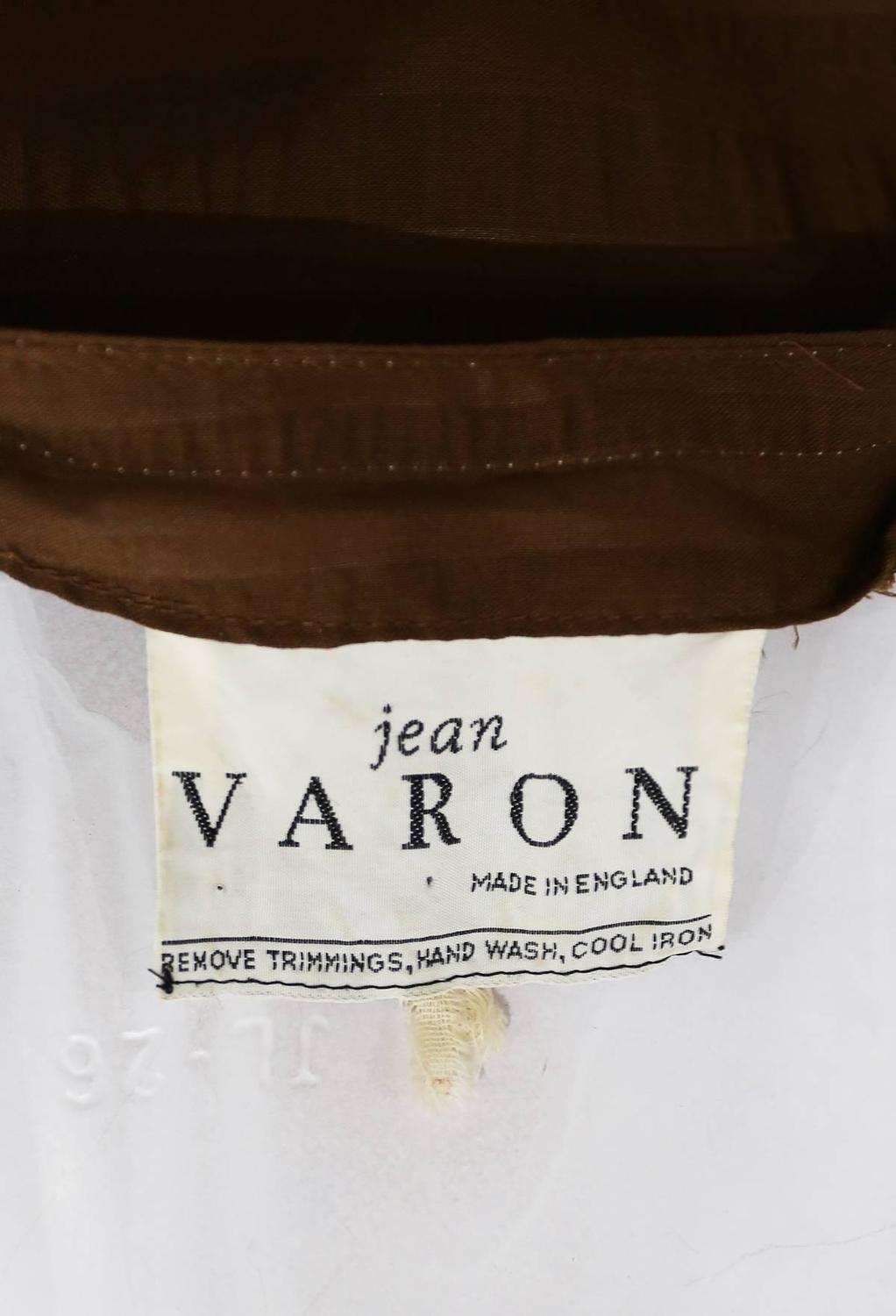 John Bates for Jean Varon checked tiered maxi dress, c. 1970s For Sale ...