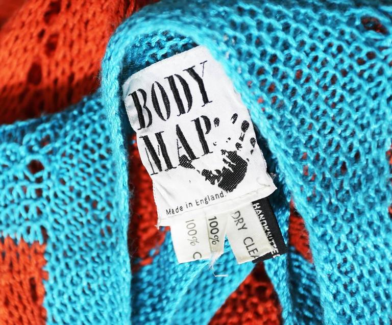 BodyMap knitted tube dress, c. 1985 For Sale at 1stDibs | body map ...