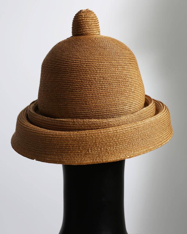 Vivienne Westwood 'Mini-Crini' straw bowler hat, circa 1985 at 1stDibs ...