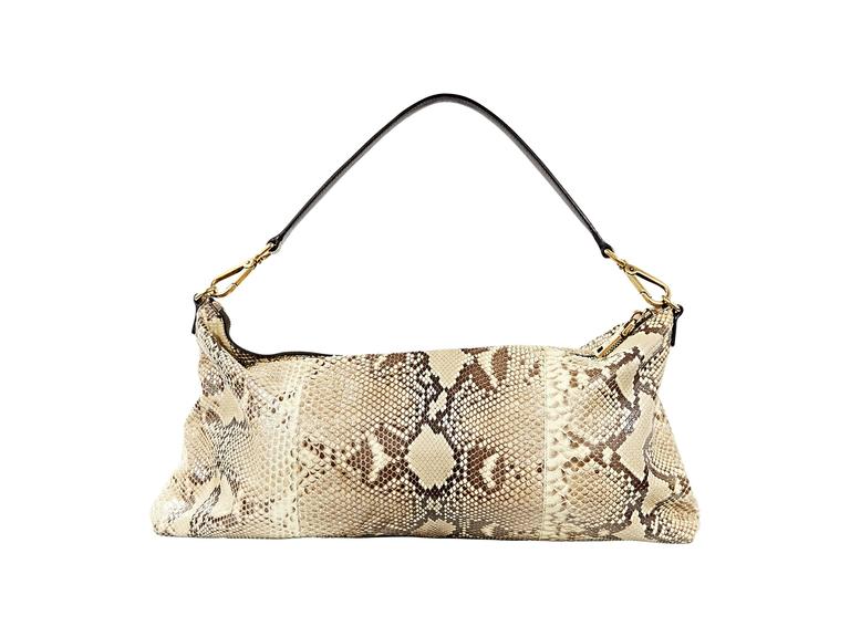 Prada Jewel Embellished Snakeskin Hobo Bag at 1stDibs