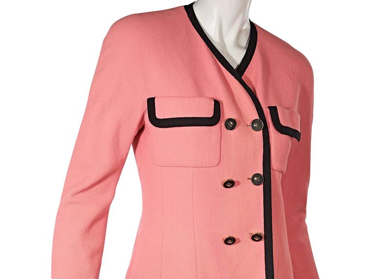 Bright Pink Vintage Chanel Skirt Suit Set at 1stDibs | vintage pink ...