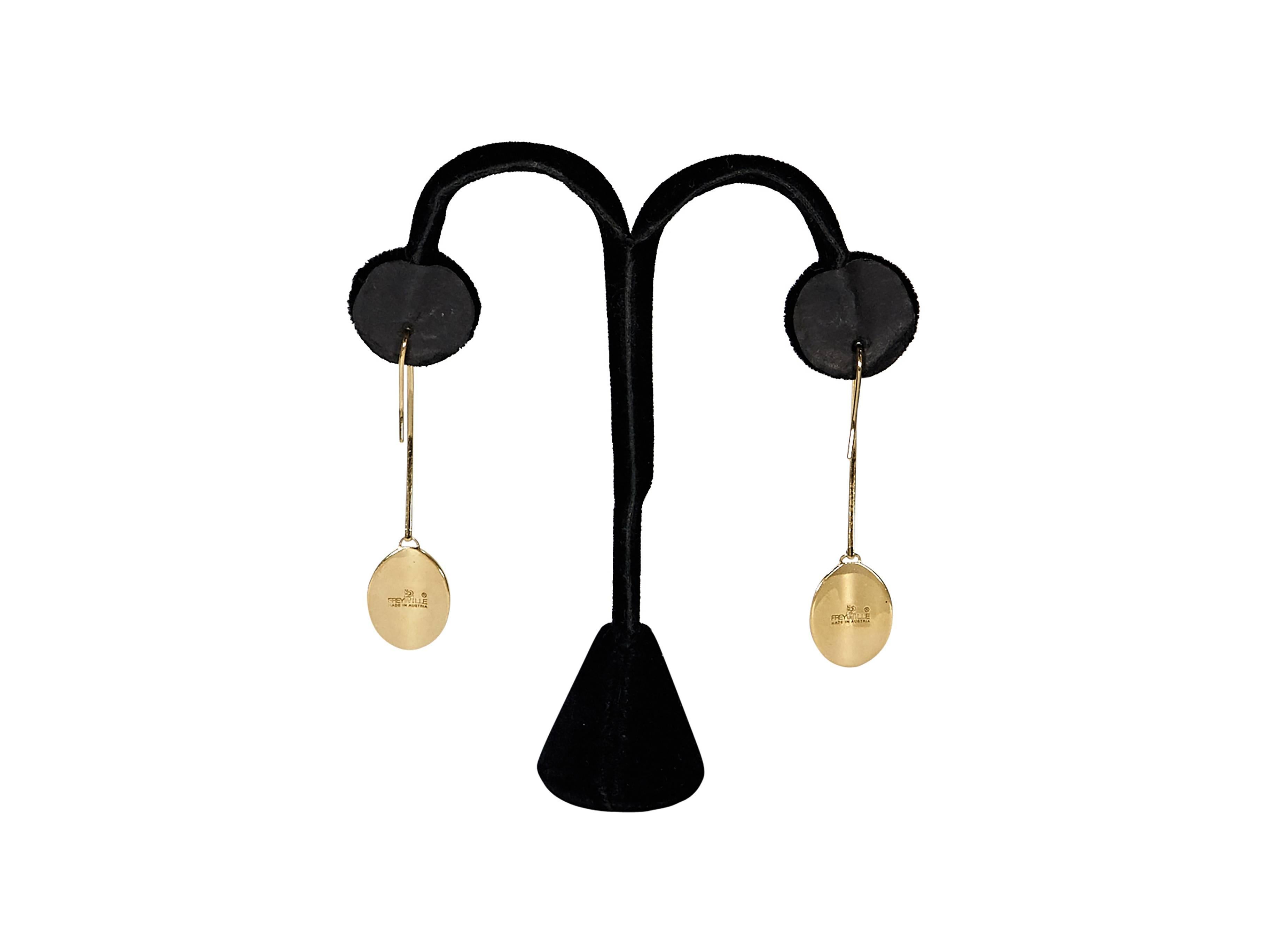 Frey Wille Drop Earrings For Sale at 1stDibs | frey wille earrings ...