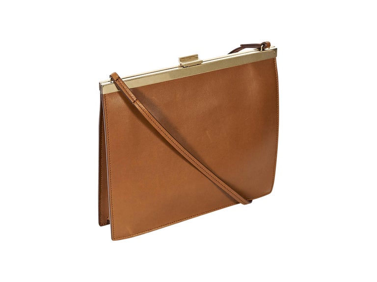 Tan Céline Calfskin Mini Clasp Bag For Sale at 1stDibs | celine mini ...