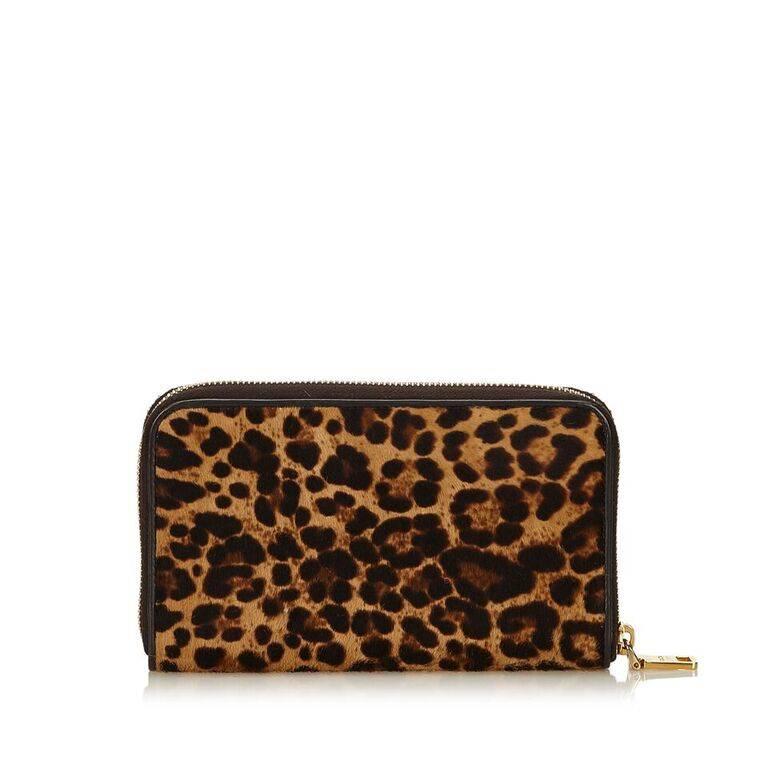 Multicolor Prada Leopard-Print Pony Hair Wallet For Sale at 1stDibs ...