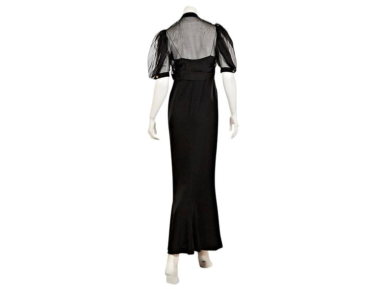 Black Chanel Dress Set For Sale at 1stDibs
