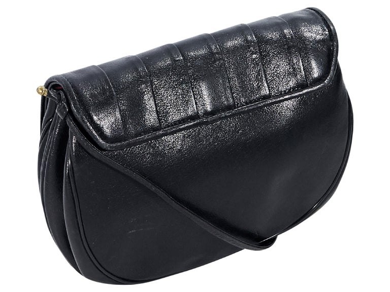 Black Vintage Christian Dior Small Crossbody Bag For Sale At 1stdibs