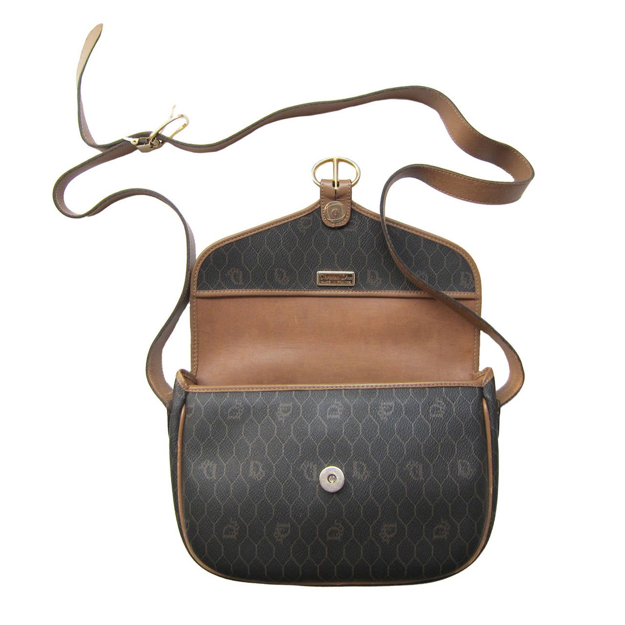 Christian Dior Logo Shoulder Bag 1980s For Sale at 1stDibs | dior bag ...