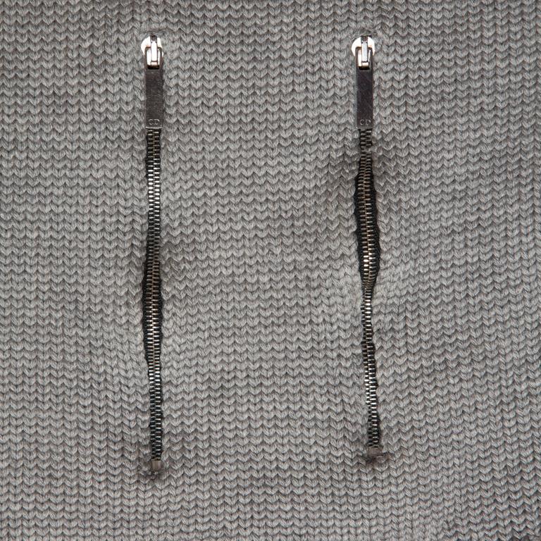 Dior Homme Double Zip Knit Cardigan Hedi Slimane AW 2002 at 1stDibs ...