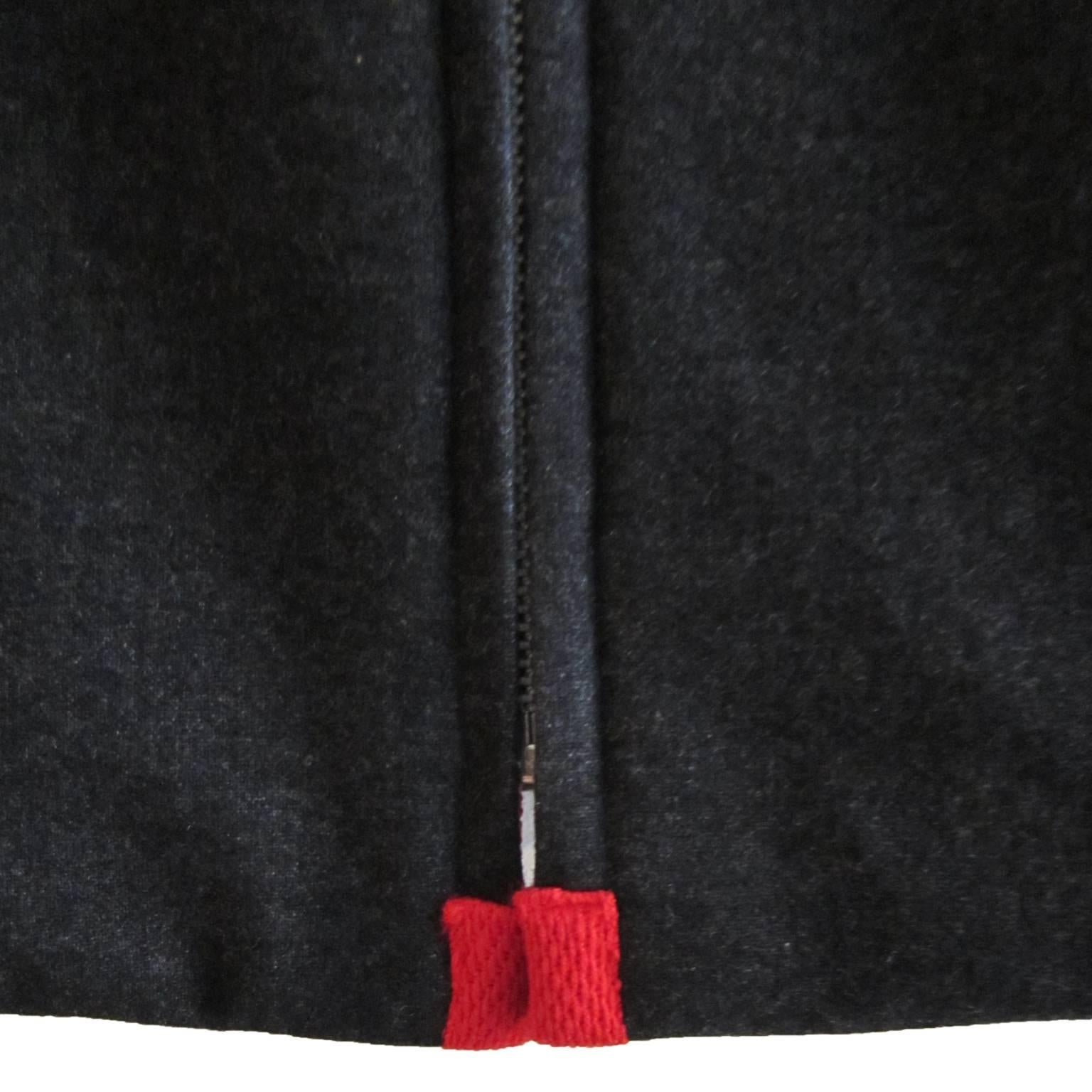 Comme des Garcons Charcoal Two Way Coat, 1999 at 1stDibs