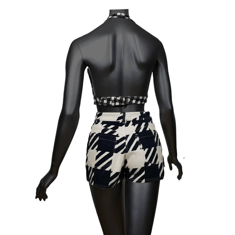 Azzedine Alaia Tati Jacket Bustier Shorts And Skirt 4 piece Set, S / S ...