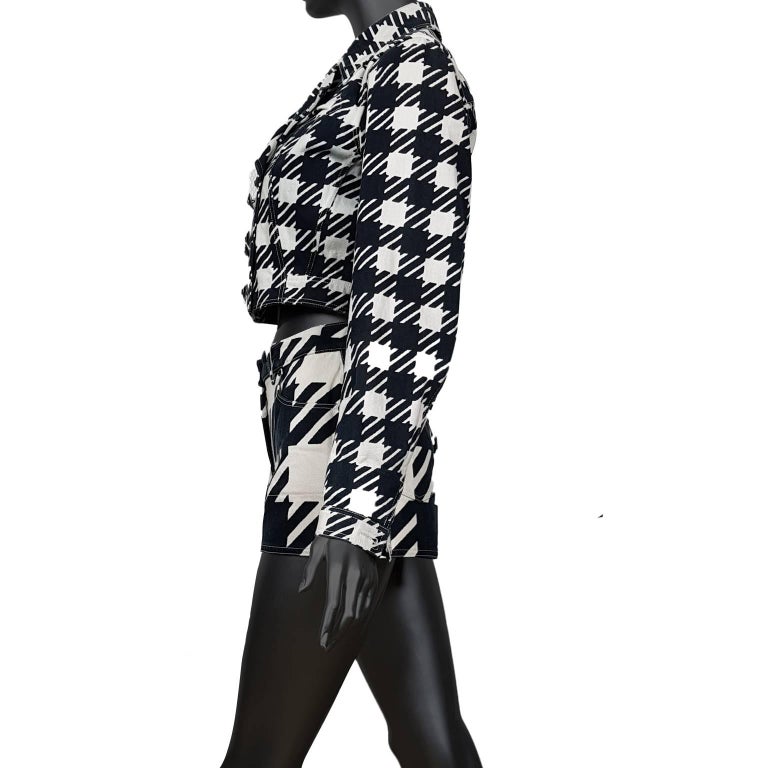 Azzedine Alaia Tati Jacket Bustier Shorts And Skirt 4 piece Set, S / S ...