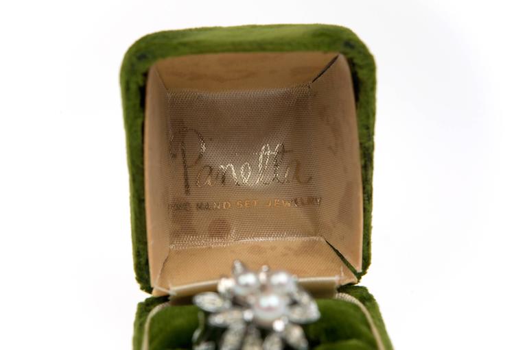 Vintage Panetta Cocktail Ring at 1stDibs | panetta jewelry rings