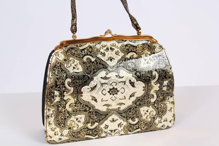 Midcentury Moroccan Leather Purse For Sale at 1stDibs | moroccan purses ...