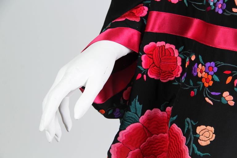 Hand Embroidered Cocoon Jacket at 1stDibs