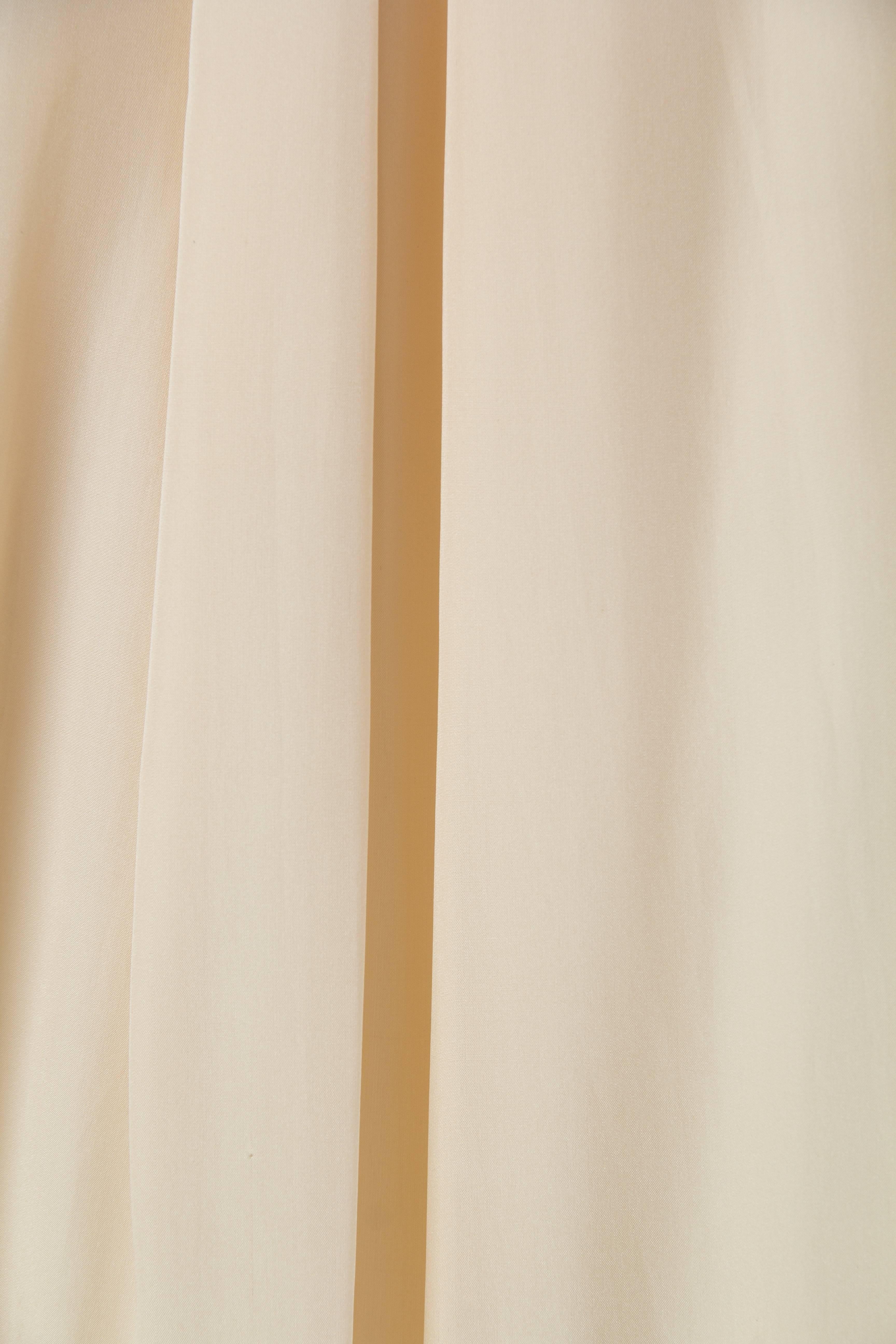 Edwardian Silk and Lace Negligee Dress at 1stDibs