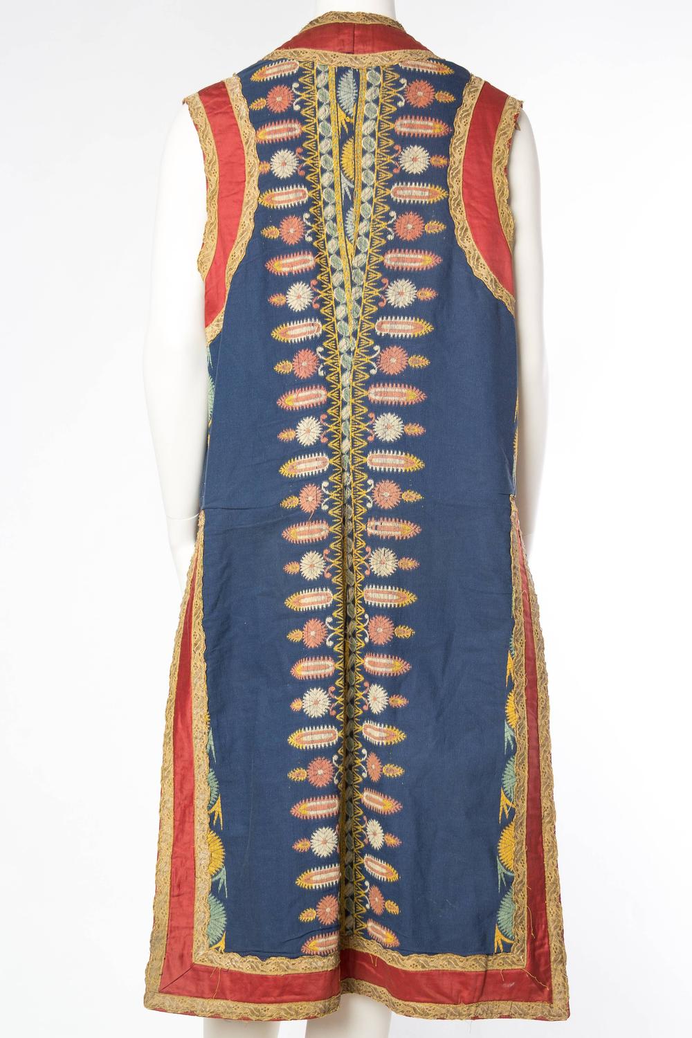 Persian Inspired Victorian Opera Costume Tunic Vest For Sale at 1stdibs