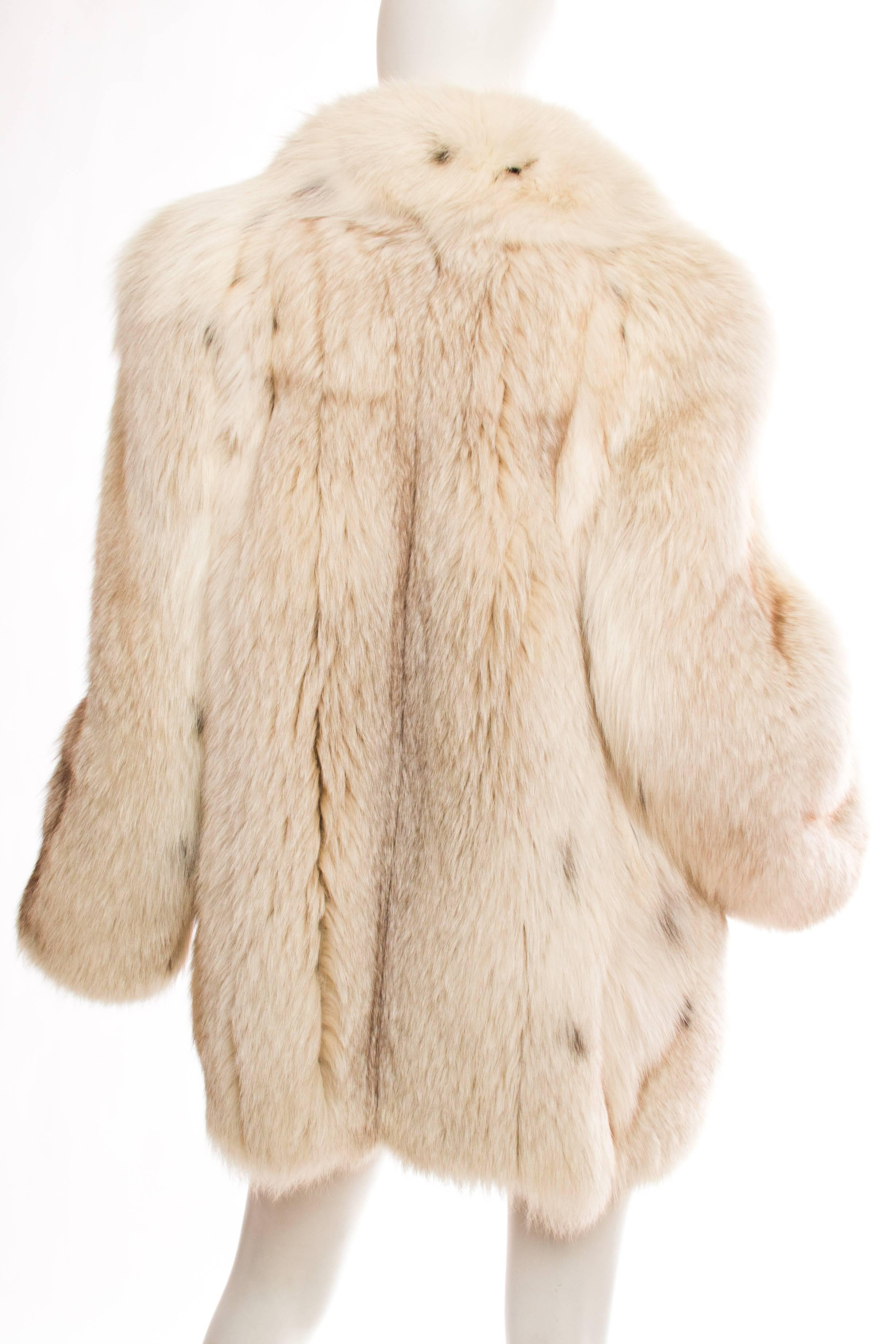 1970s Fox Fur Coat at 1stDibs