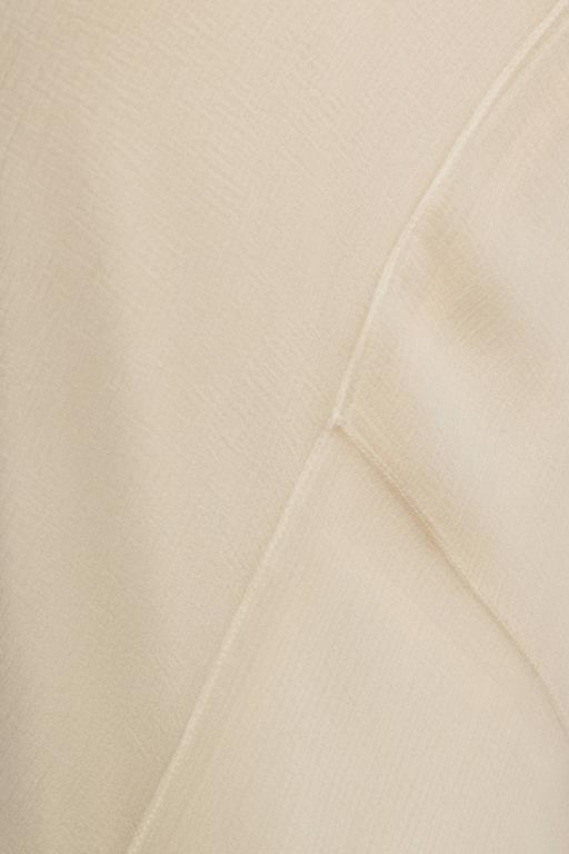 1990S DANES Ivory Silk Chiffon Bias Cut Backless 1930S Style Gown at ...