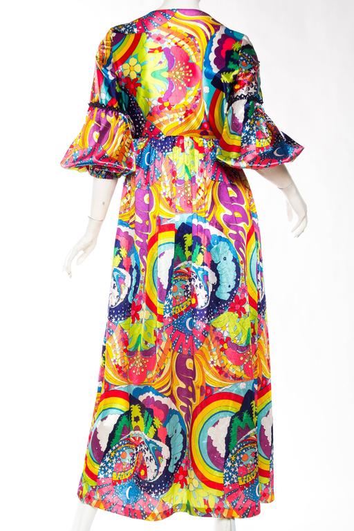Psychedelic Hawaiian Dress at 1stDibs