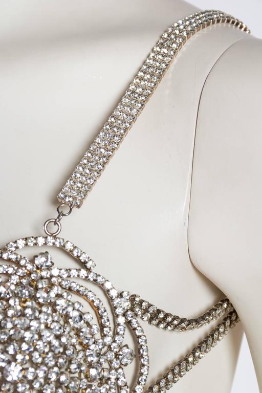 Fabulous Crystal Burlesque Showgirl Bra and Panty at 1stDibs ...